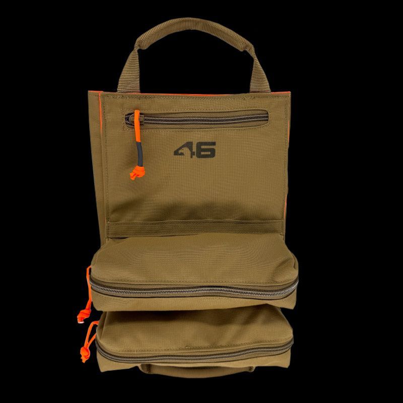 Edmondson Supply | Atlas 46 Yorktown Tool Roll® - Mini - V3 Coyote/Orange