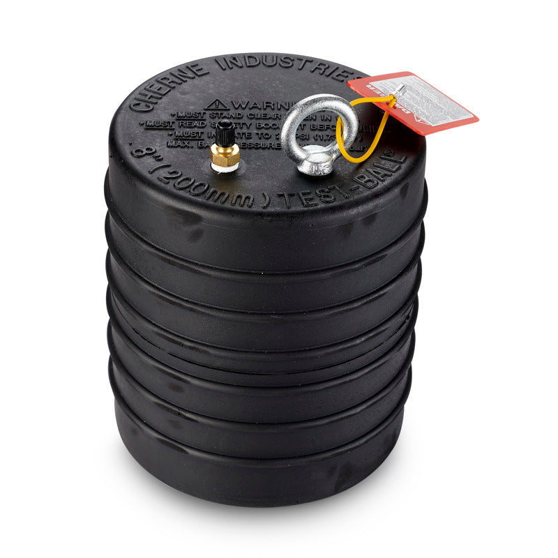 Cherne® 262080 8" Muni-Ball® Test Plug, 3" Bypass | Edmondson Supply