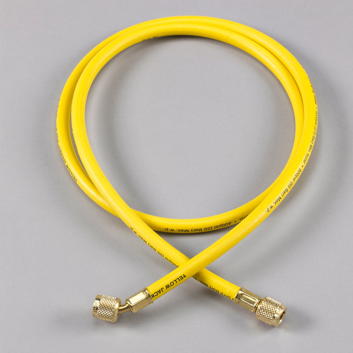 Yellow Jacket 21110 10′, yellow, HAV standard fitting, PLUS II™ 1/4″ C ...