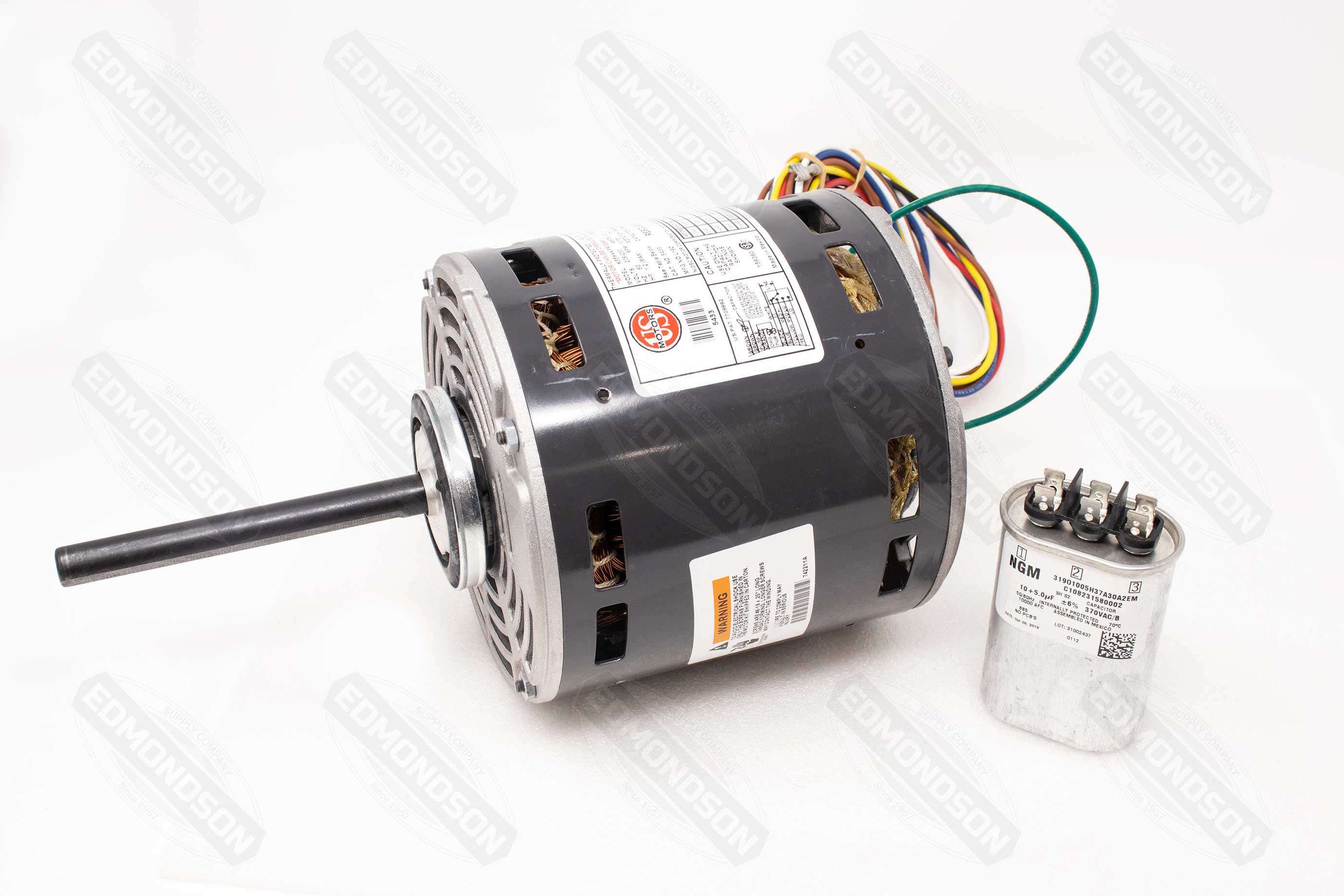 Edmondson Supply | US Motors 5433 RESCUE® EZ-Wire 5.6" Direct Drive Fan ...