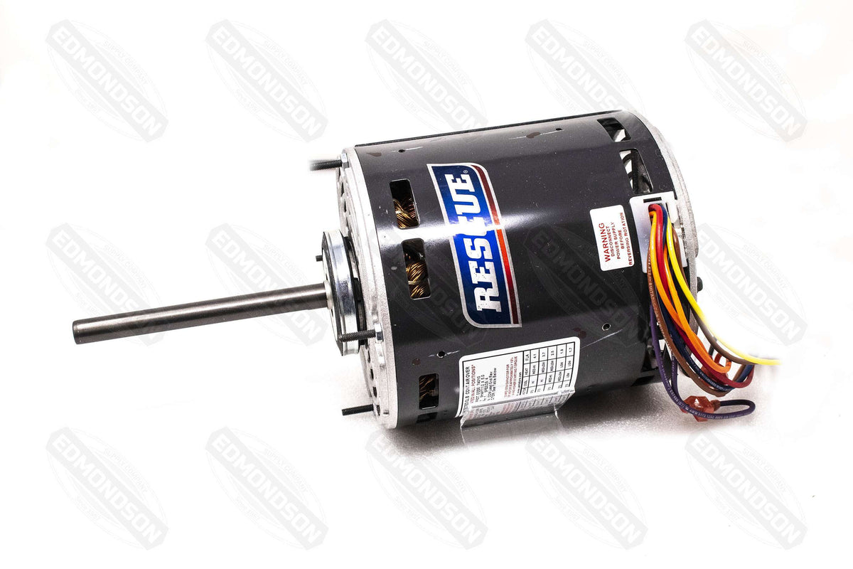 US Motors 5471 Rescue 5.6" Direct Drive Blower Motor, 208-230V, 3/4-1 ...